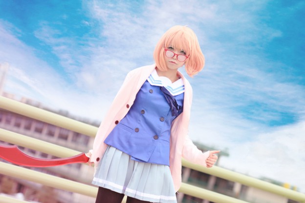 Amazing Mirai Kuriyama Cosplay Takes You Beyond the Boundary - Haruhichan