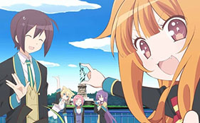 Key Visual for 46-Minute TV Anime Special "GJ Club@" - Haruhichan