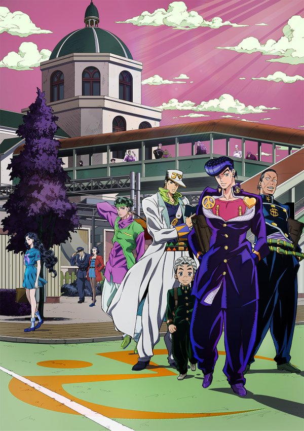 Jojo S Bizarre Adventure Part 4 Tv Anime Cm Streamed Haruhichan