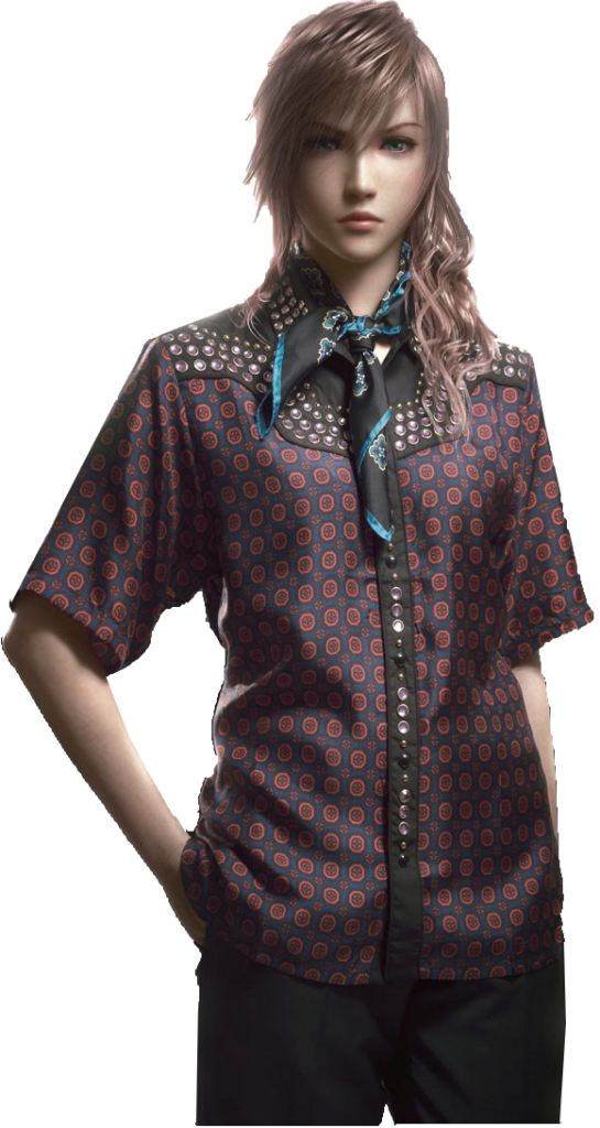 Final Fantasy XIII Lightning Models for Louis Vuitton - Haruhichan