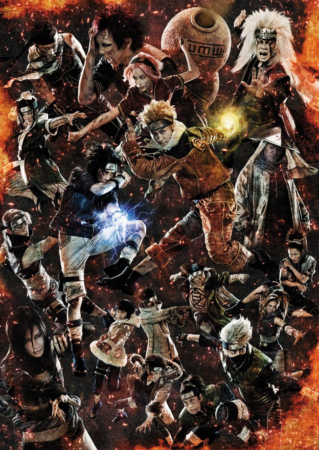 Naruto Stage Musical Visual Includes All 18 Characters - Haruhichan