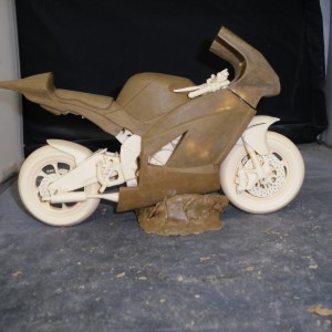 Misato Katsuragi Gets a Figure with a Motorcycle - Haruhichan