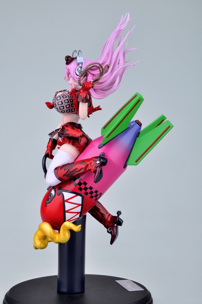 Nitroplus' Mascot Rides a Giant Rocket - Haruhichan