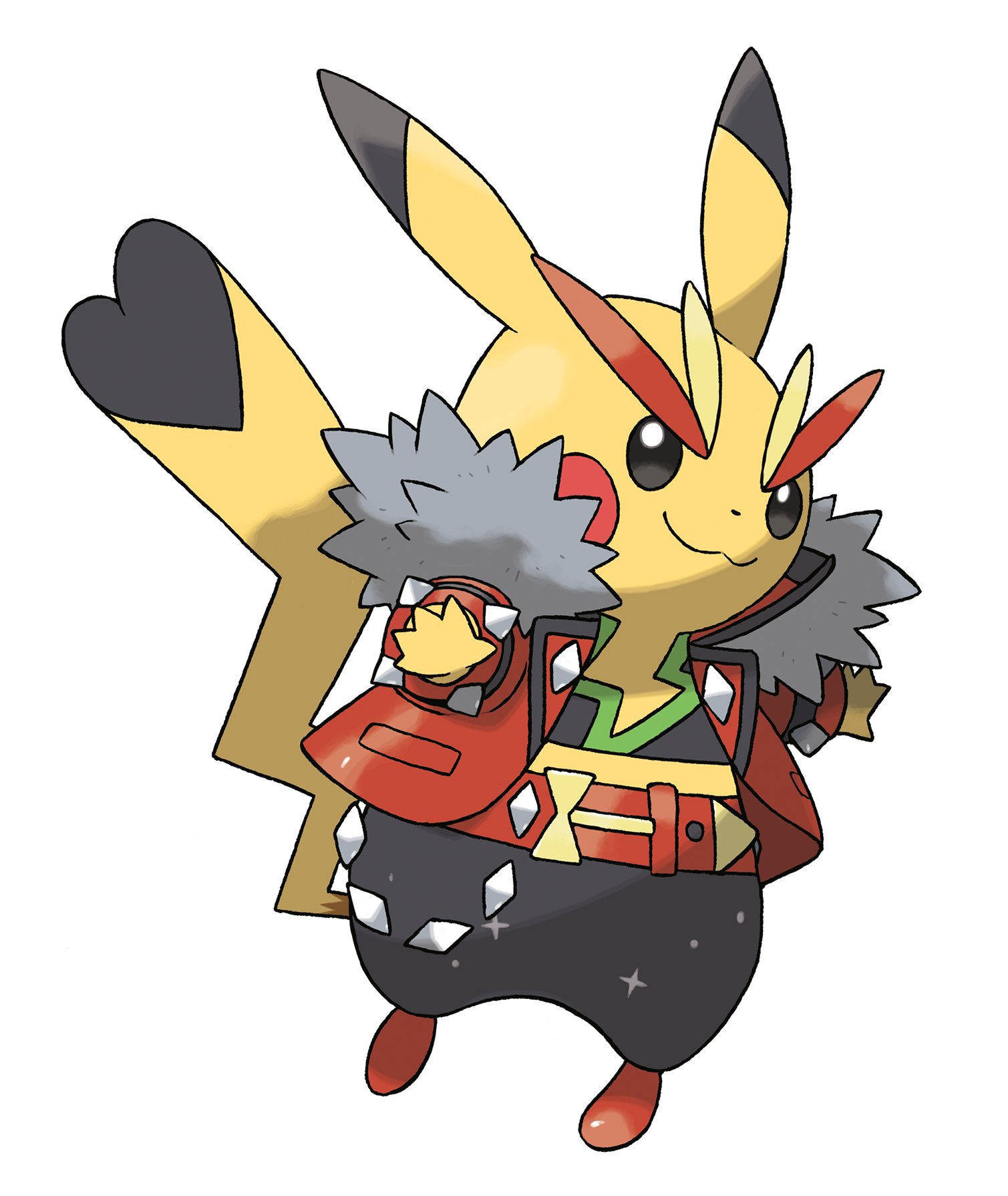 Pokémon Omega Ruby Alpha Sapphire Official Art Pikachu Rockstar ...