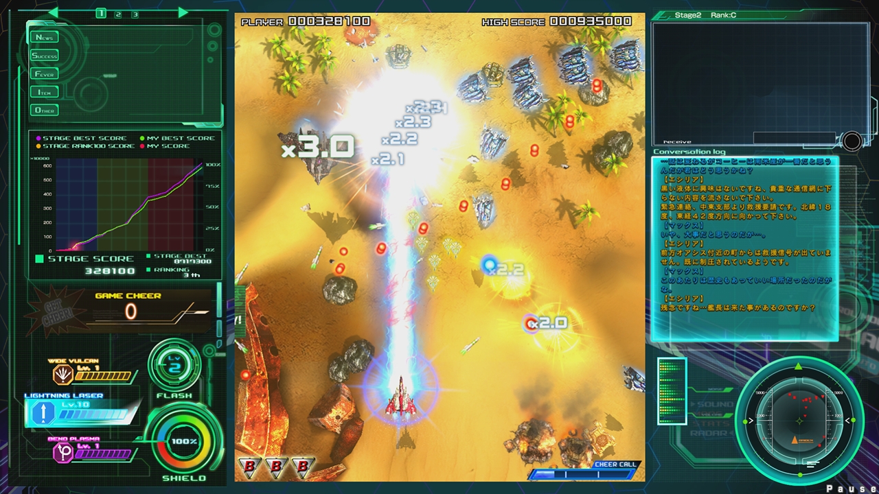 Vertical Shooter, Raiden V, Takes You to the Skies with Its Opening ...