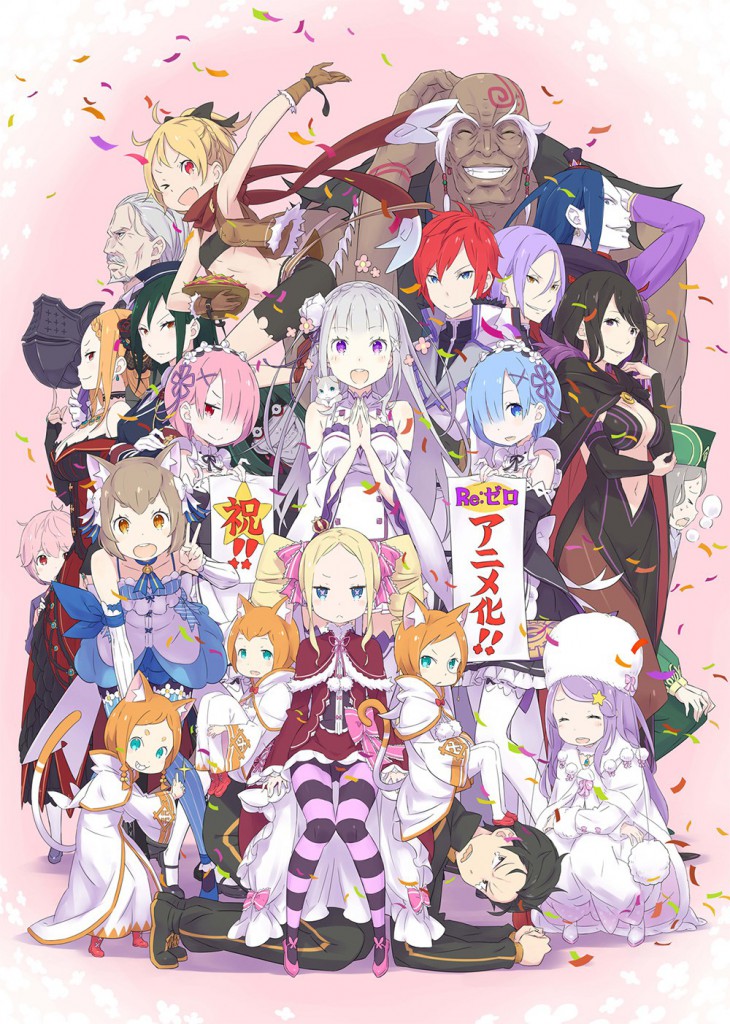 Re:Zero Cast and Staff Revealed - Haruhichan