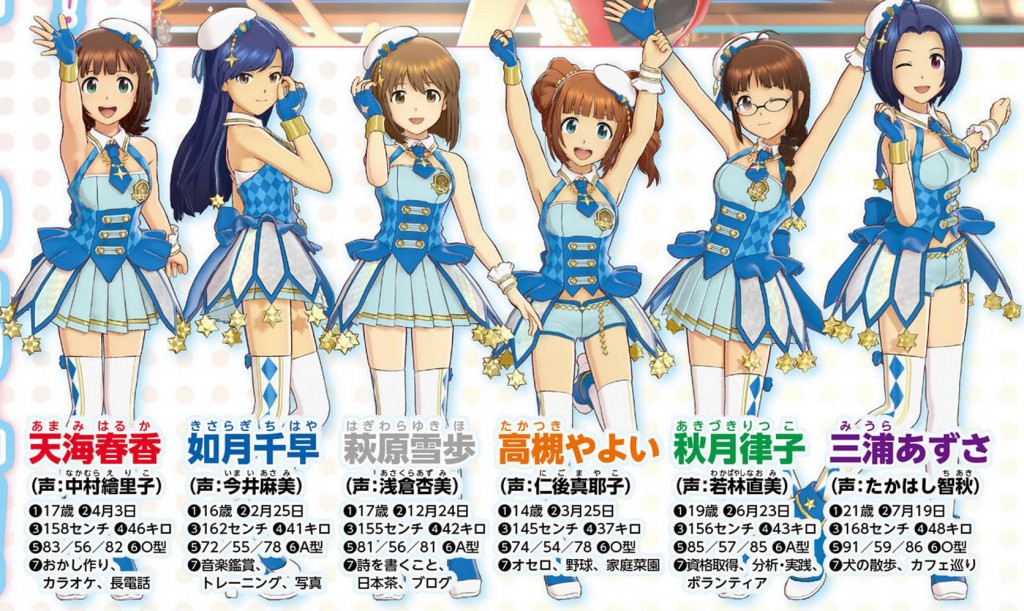 Character PVs for Idolmaster Platinum Stars Revealed - Haruhichan