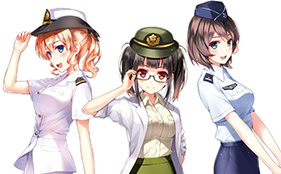 Saekano's Artist Designs Tokushima Self Defense Force Mascots - Haruhichan