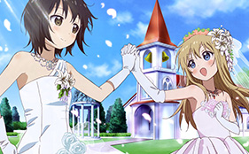 Yui and Kyouko Get Married in This New Official Art - Haruhichan